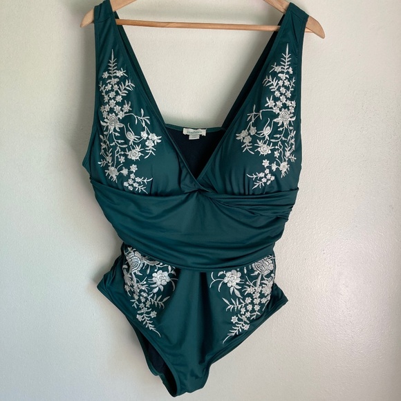 Sundance | Swim | Sundance Womens Embroidered One Piece Swimsuit | Poshmark